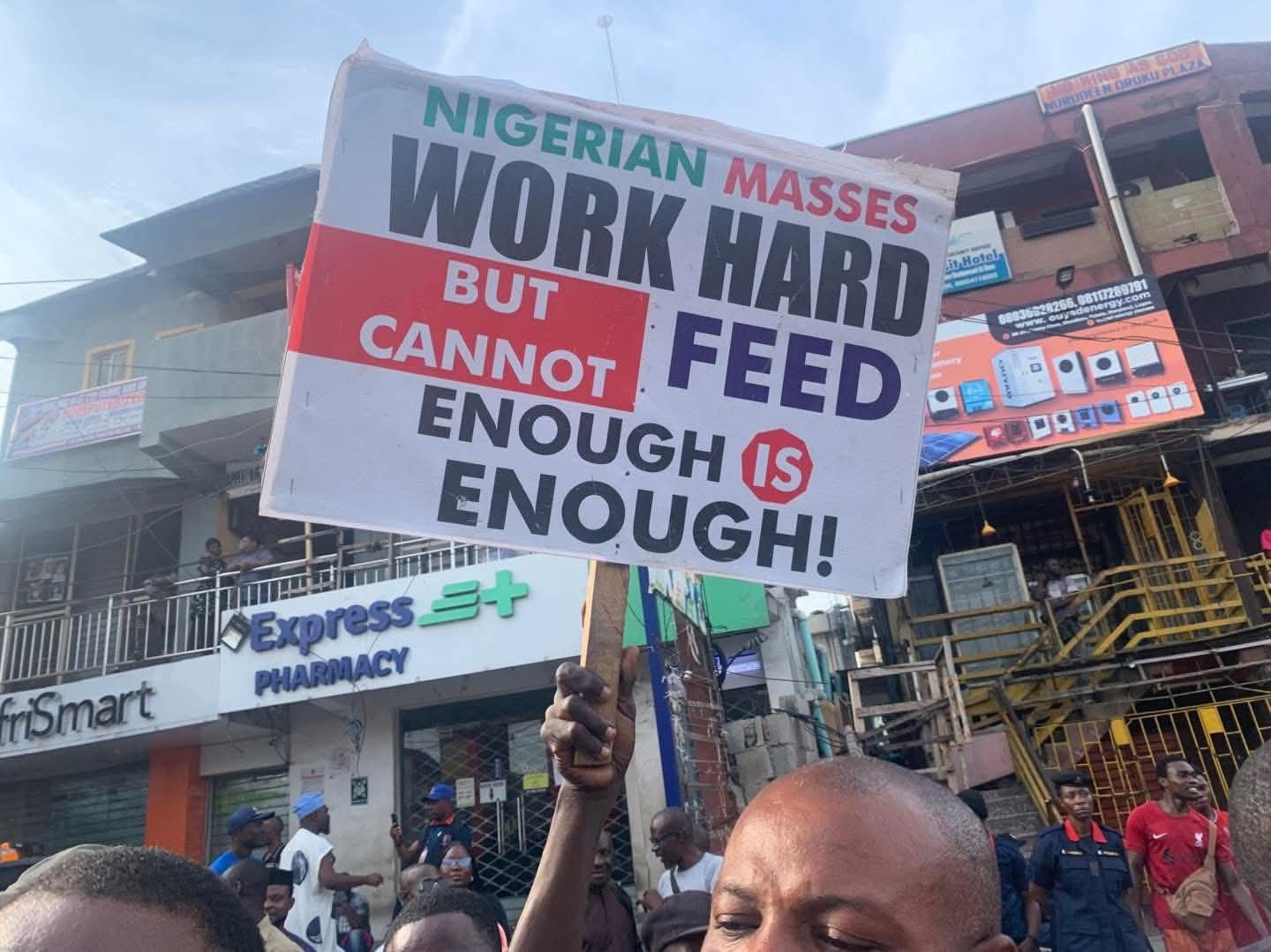 June 12: #EndBadGovernance Protest Begins In Lagos On Democracy Day ...