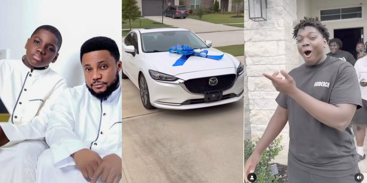 Gospel Singer Tim Godfrey Surprises Son With Car On His 17th Birthday ...