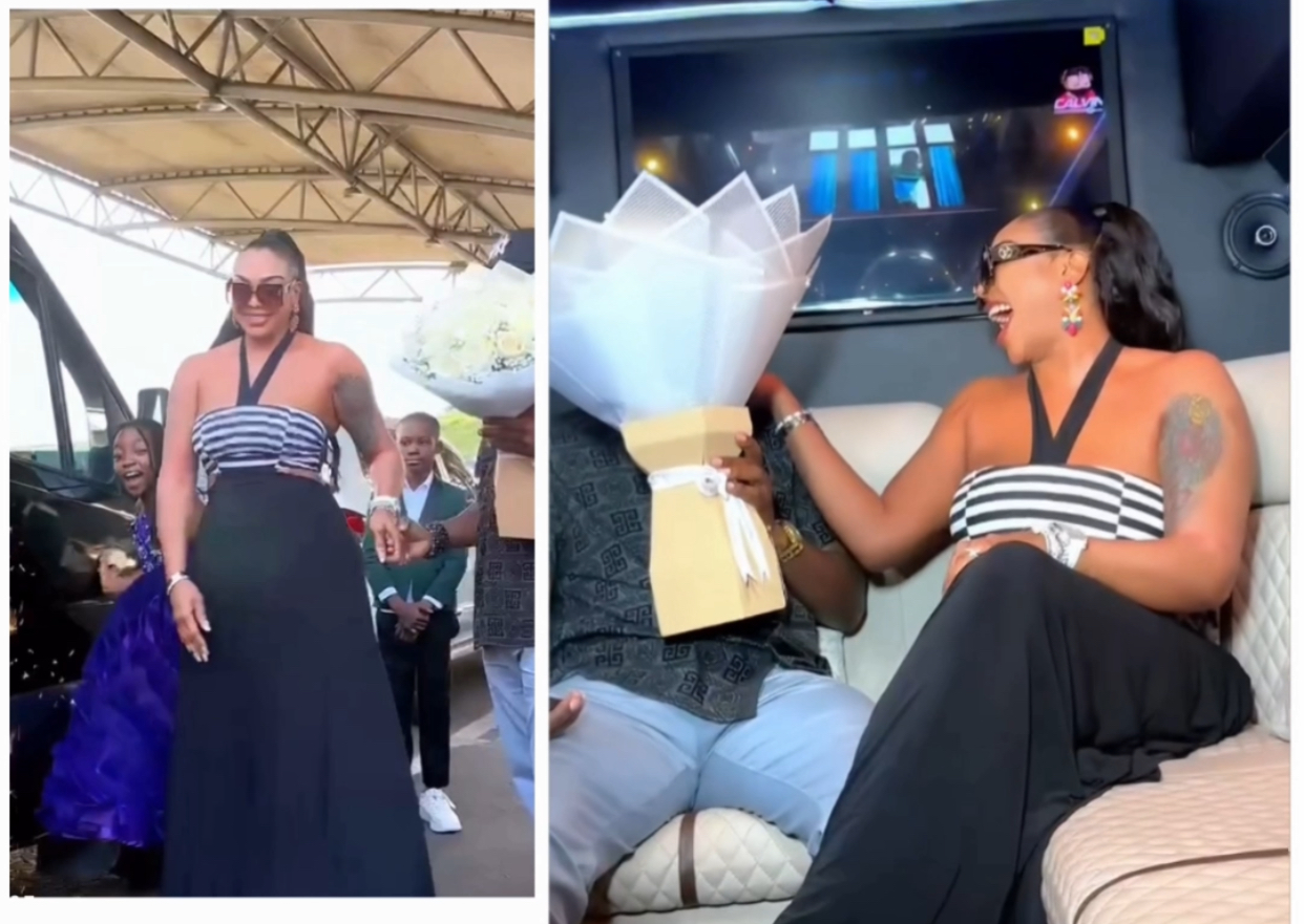 Ehi Ogbebor Welcomes Her US-Based Lover Kenny On His Visit To Nigeria [Video] | Kanyi Daily News